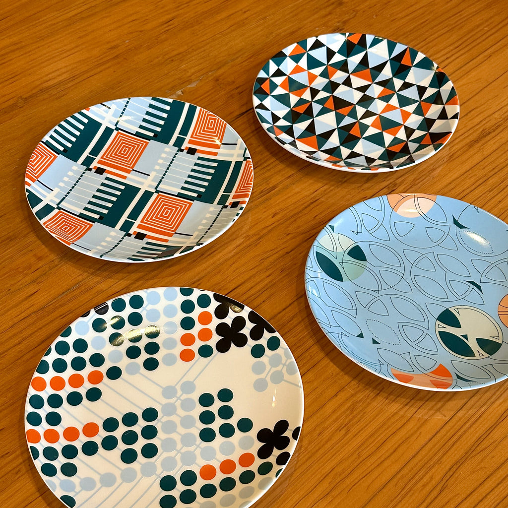 Blue Taliesin Dessert Plates – Kentuck Knob